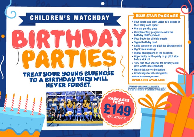 BCFC Mascot and Celebration Packages
