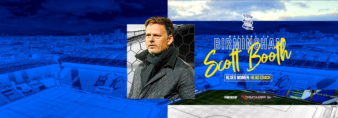 Scott Booth named Blues Women Head Coach